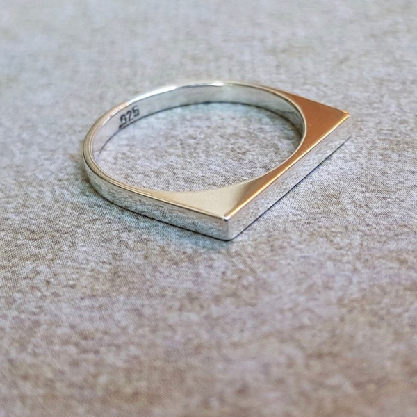 Square Band Ring - Etsy
