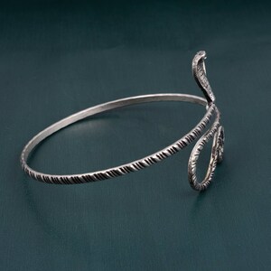 Adjustable Arm Cuff Bracelet Snake Upper Arm Cuff, Cobra Arm Cuff, Arm ...