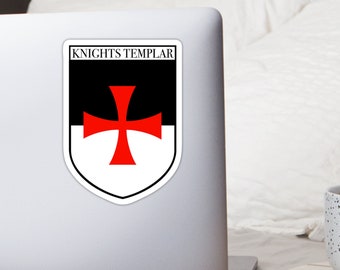 Round Maltese Cross Vinyl Decal Sticker Knights Iron Templar - Etsy