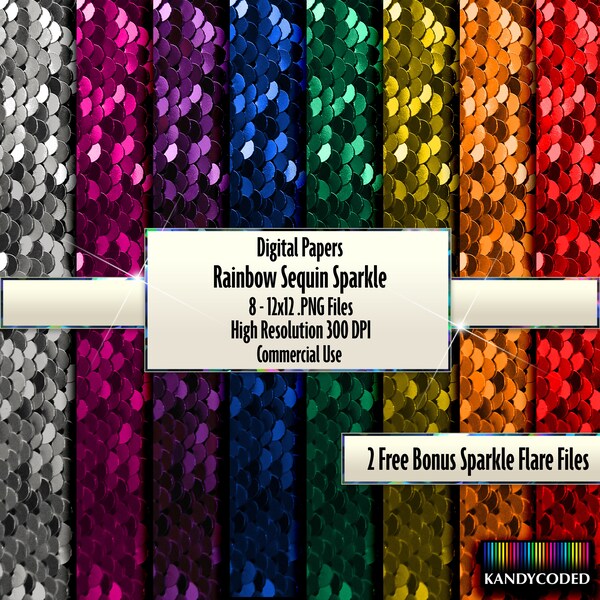 Sequin Background - Etsy