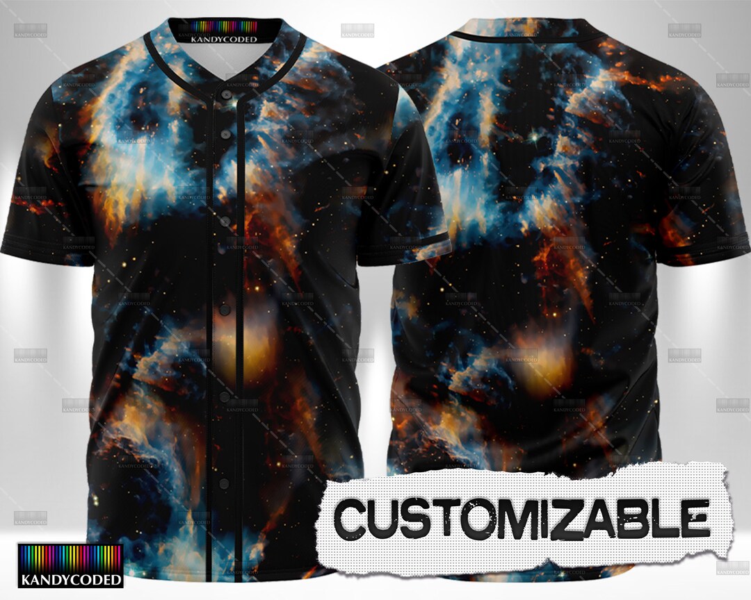 Rave Jersey Custom Festival EDM Jerseys Galaxy Nebula Constellation ...