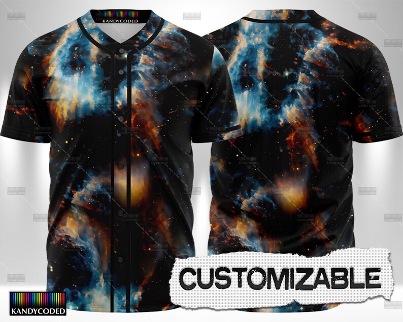 Rave Jersey Custom Festival EDM Jerseys Galaxy Nebula - Etsy