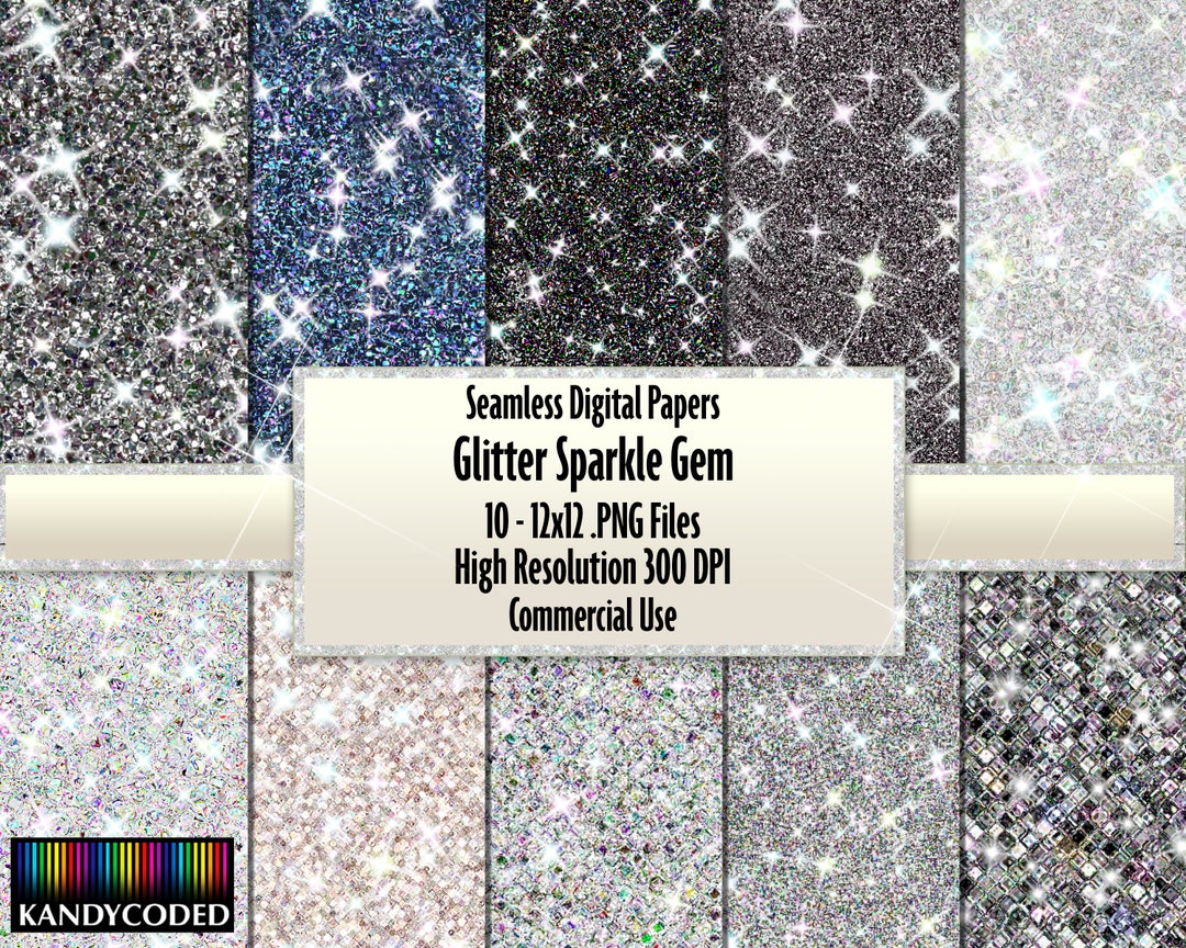 Glitter Wallpaper, Glitter Background, Glitter Seamless Pattern Digital ...