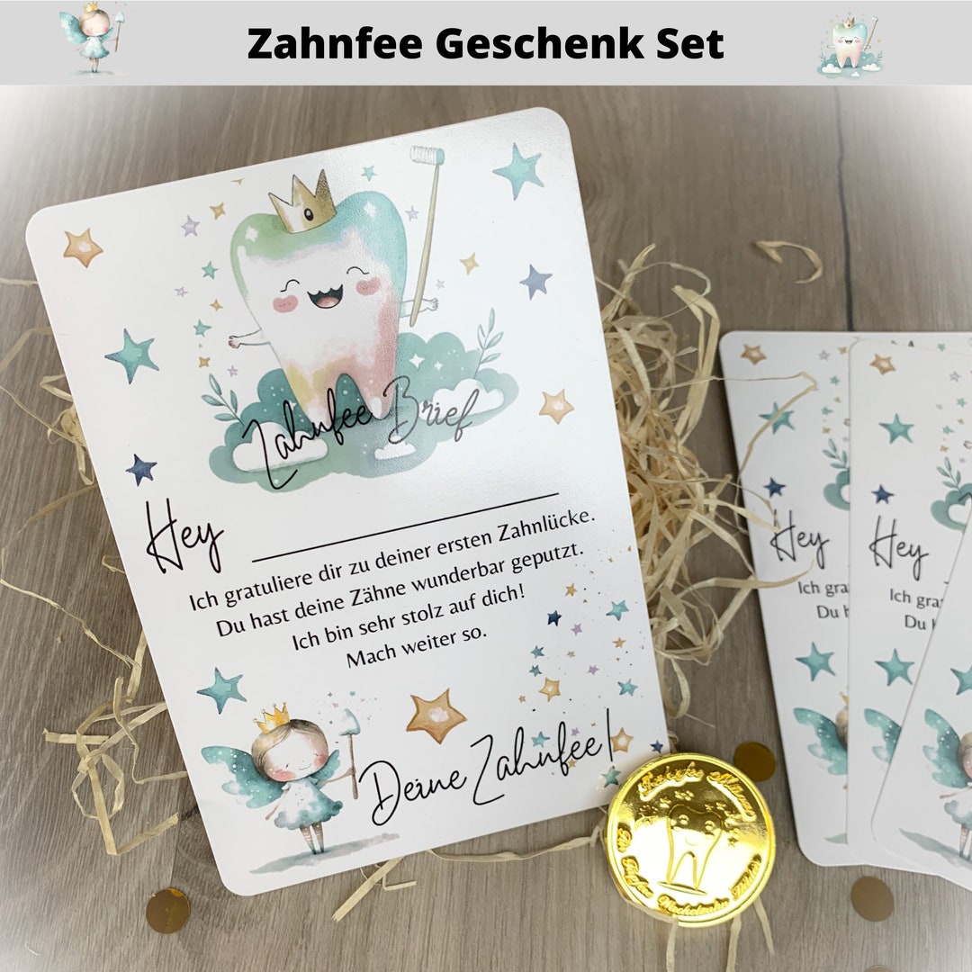 Zahnfee Brief Personalisiert Mit Name Zahnfee Geschenk - Etsy