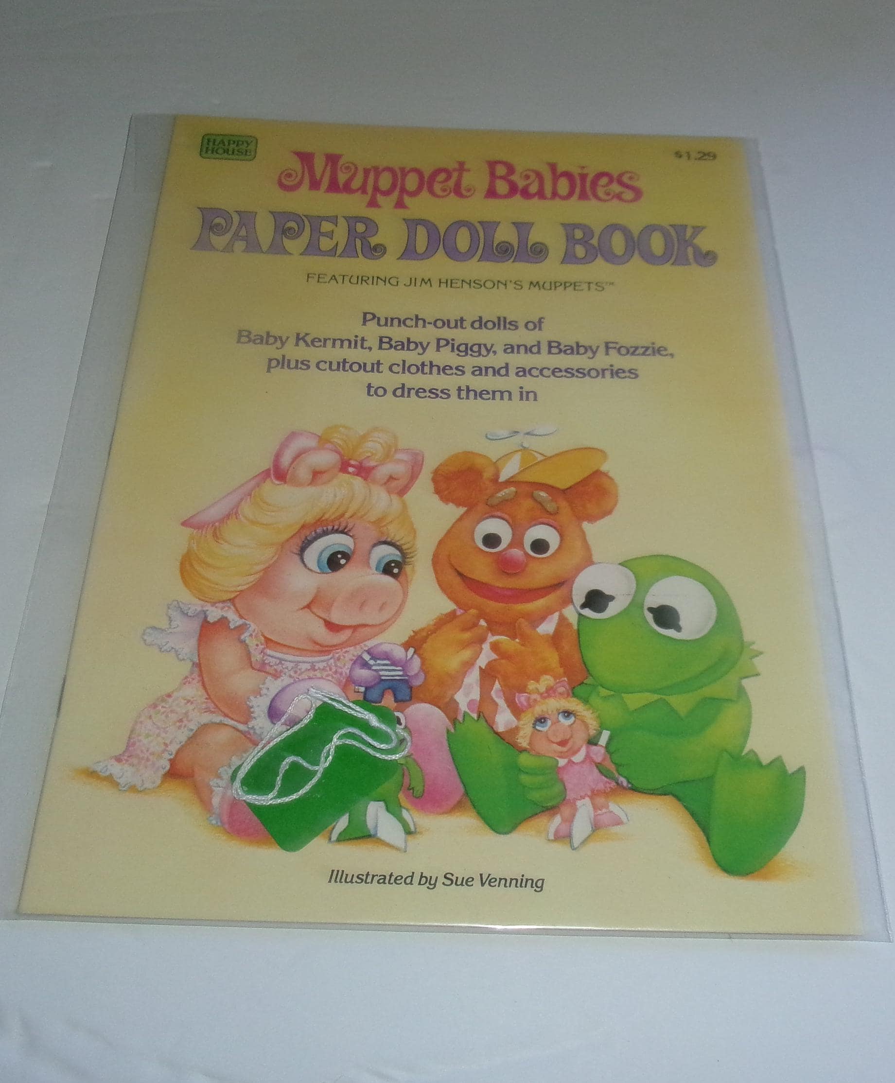 Vintage Muppet Babies Paper Doll Book - Etsy