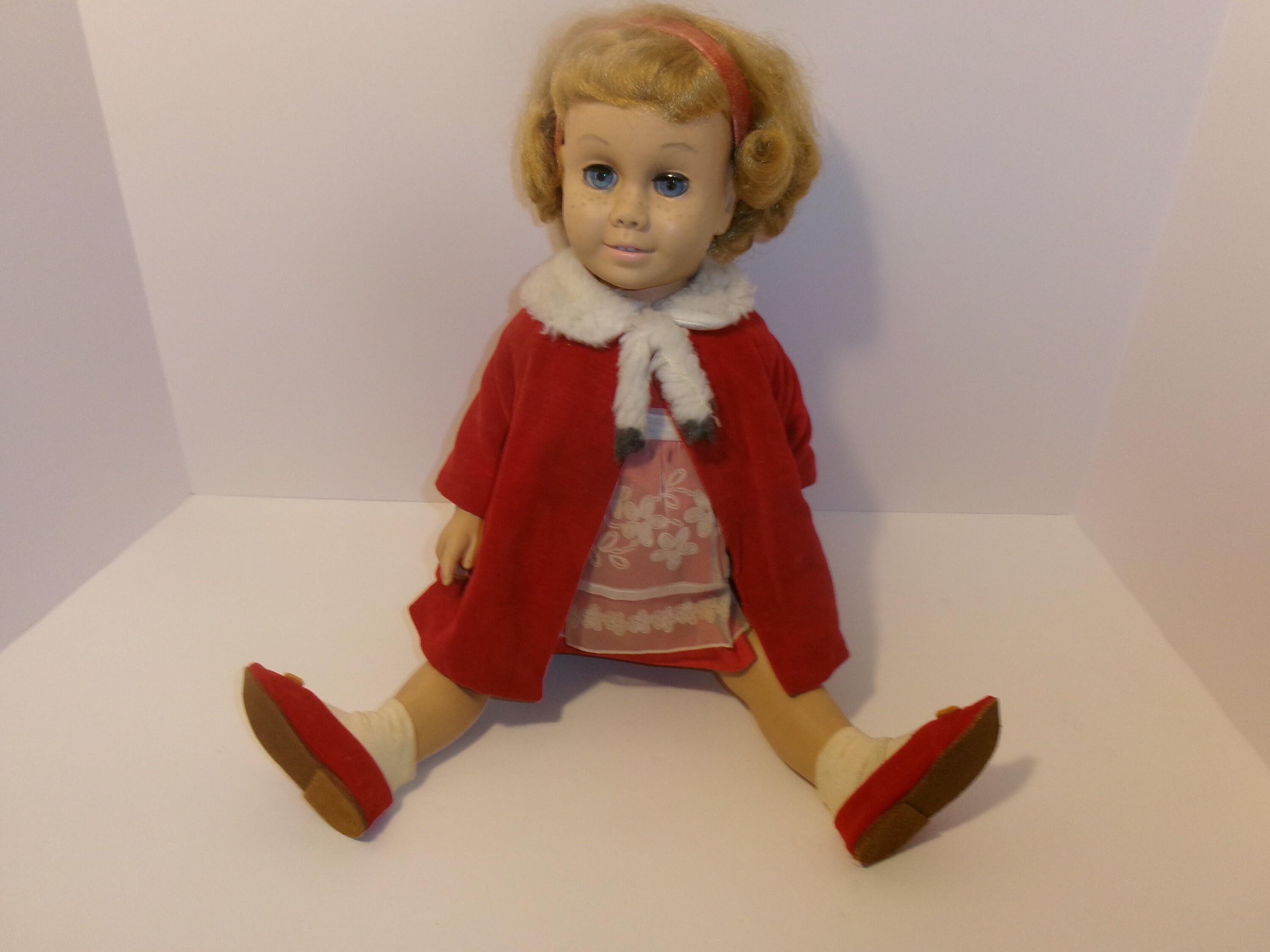 Chatty Cathy Doll Blonde Hair Blue Eyes Does Not Talk Etsy 0945