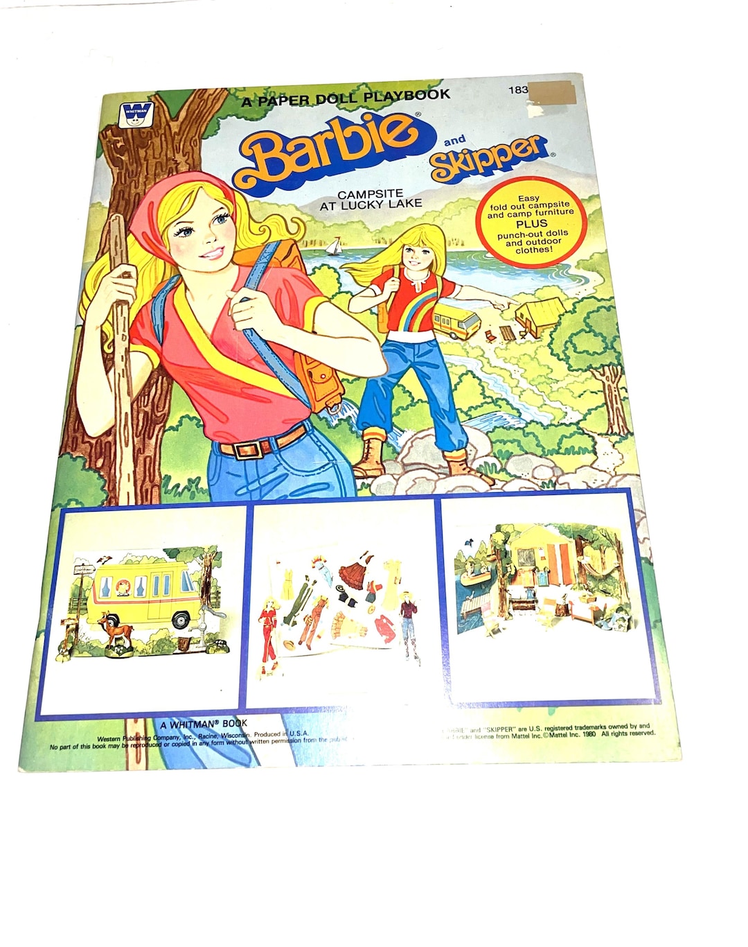 Vintage Barbie & Skipper Paper Doll Playbook - Etsy