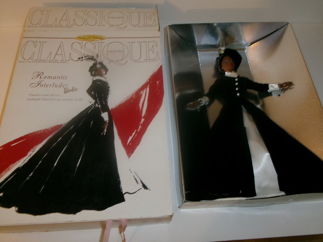 Vintage 1996 Collector Edition Romantic Interlude Barbie doll is Black ...