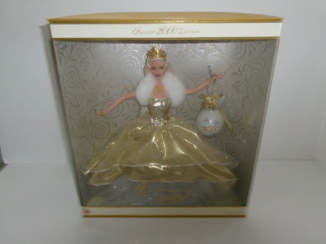 Barbie Special 2000 Edition in Gold Dress - Etsy