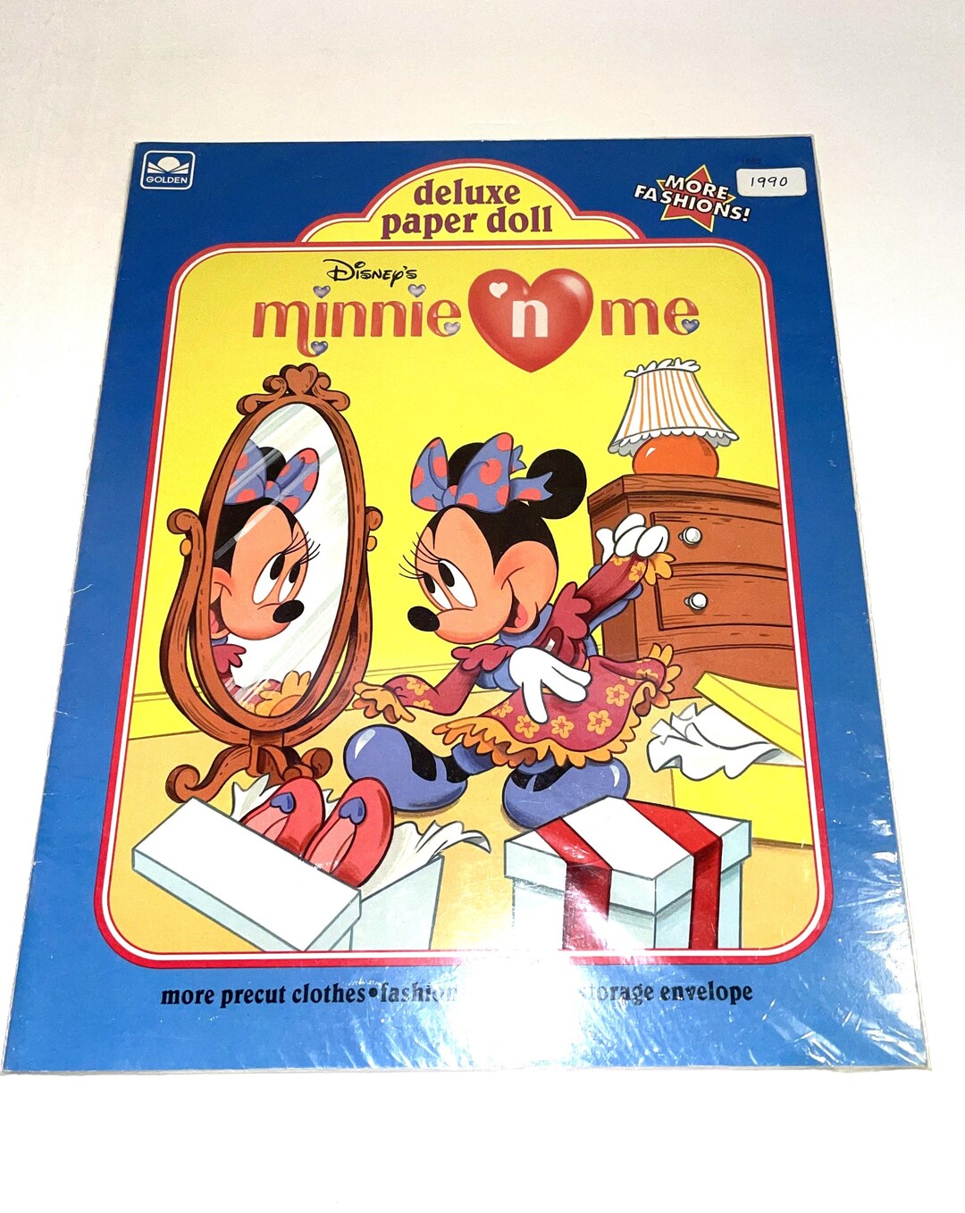 Minnie & Me Paperdoll Book Uncut - Etsy