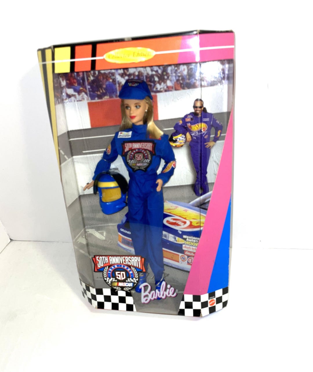 Mattel Nascar Collectible 50th Aniversary Edition Barbie '98 - Etsy