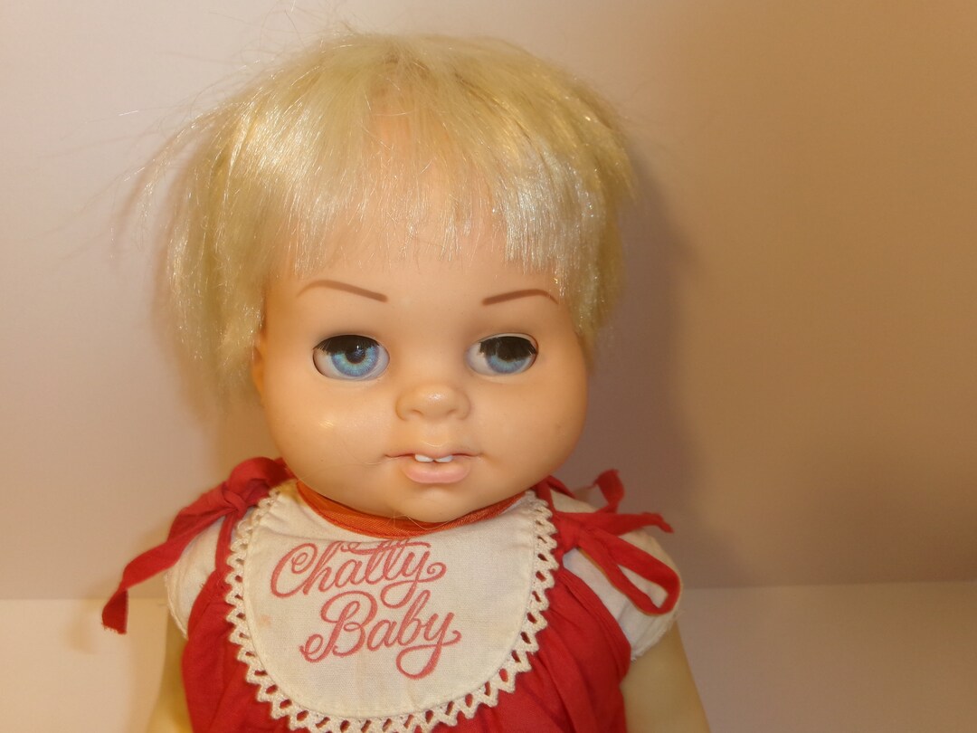 Tiny Chatty Baby in Red Dress (does Not Talk) - Etsy