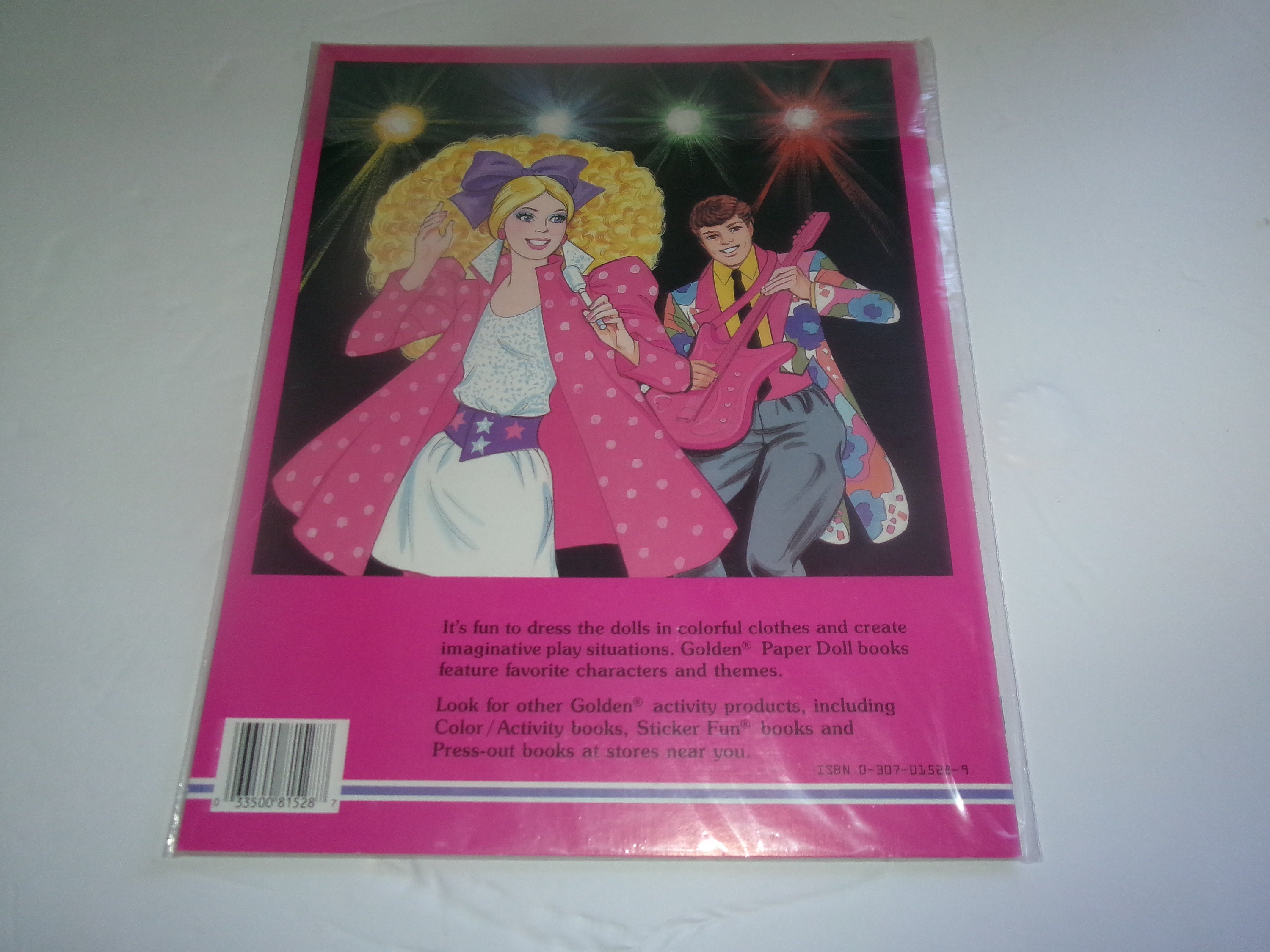 Vintage Barbie Rockers Paper Doll Book - Etsy