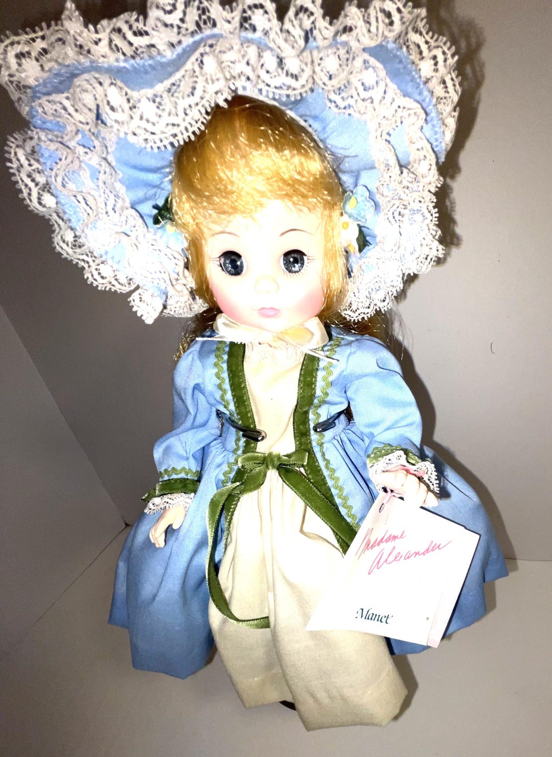 Madame Alexander Manet Doll 13" Tall Blue Dress - Etsy