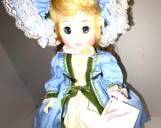 Madame Alexander Manet Doll 13" Tall Blue Dress - Etsy
