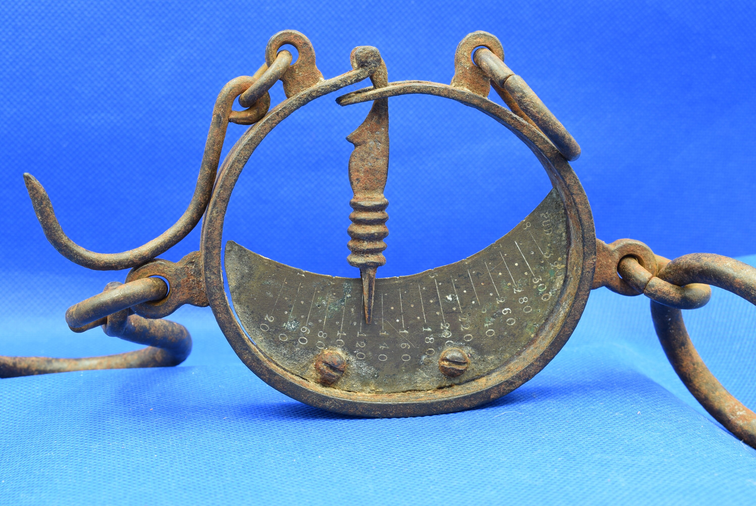 Antique Scales 1920s Bronze Iron/ Rare Vintage Antique Pocket Balance ...