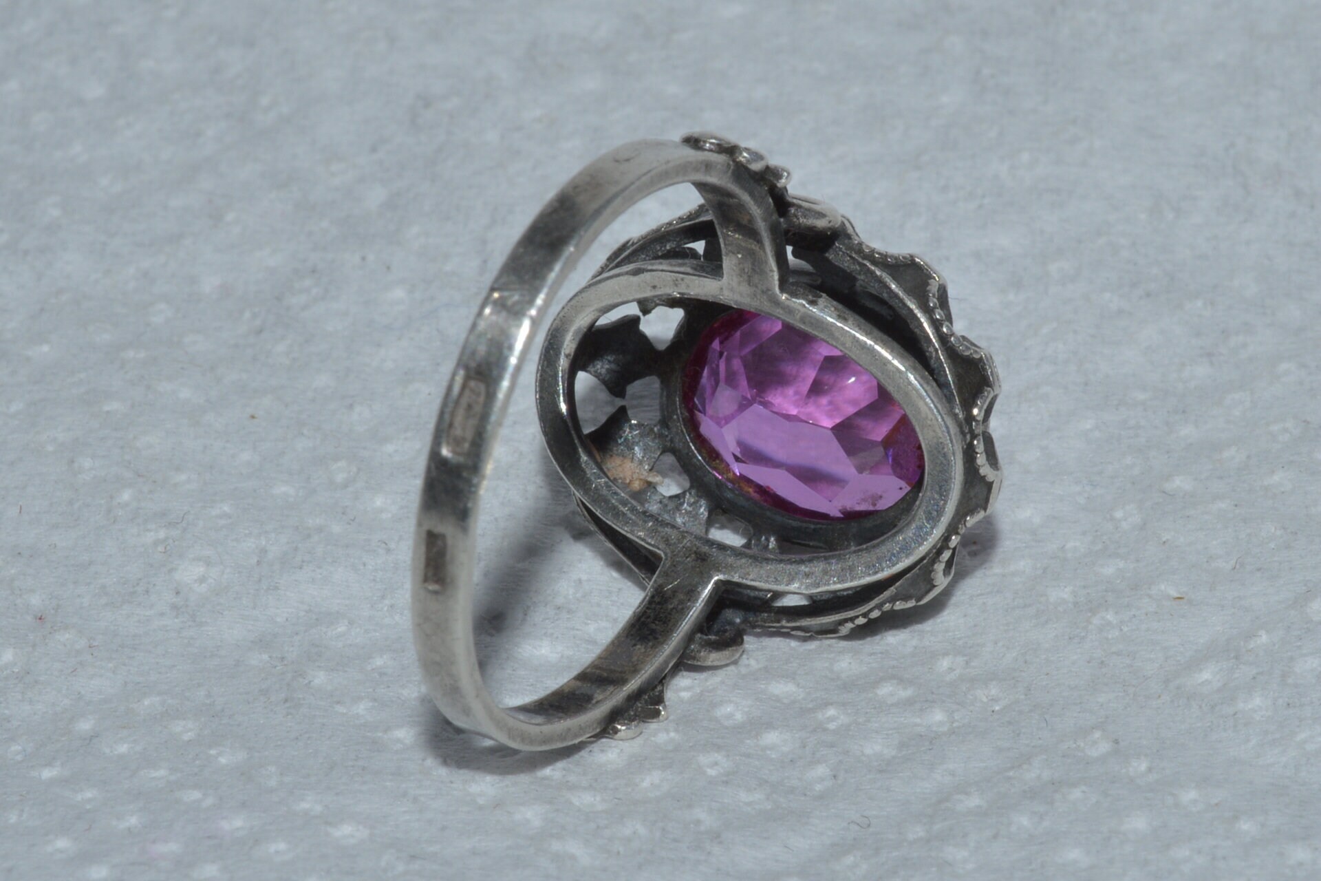 Silver Ring Vintage Silver Ring Russian Silver Jewelry - Etsy UK