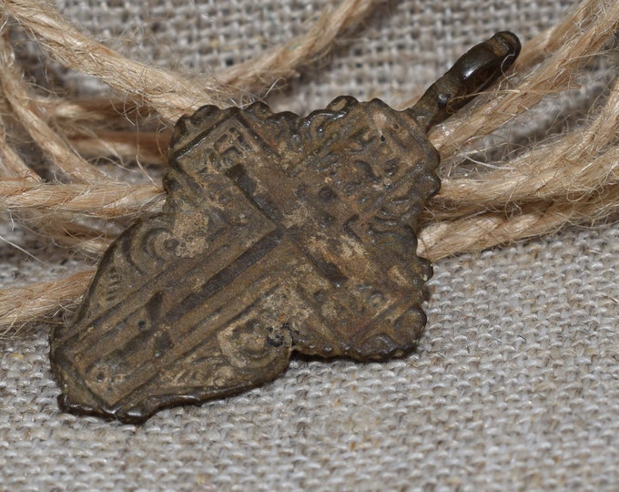 Old Medallion Icon, Icon Amulet, Amulet Christian, Medallion Bronze ...