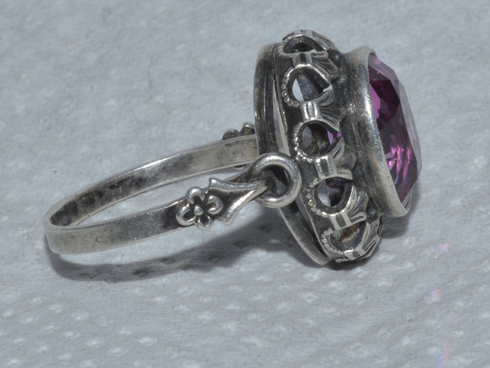 Silver Ring Vintage Silver Ring Russian Silver Jewelry - Etsy UK