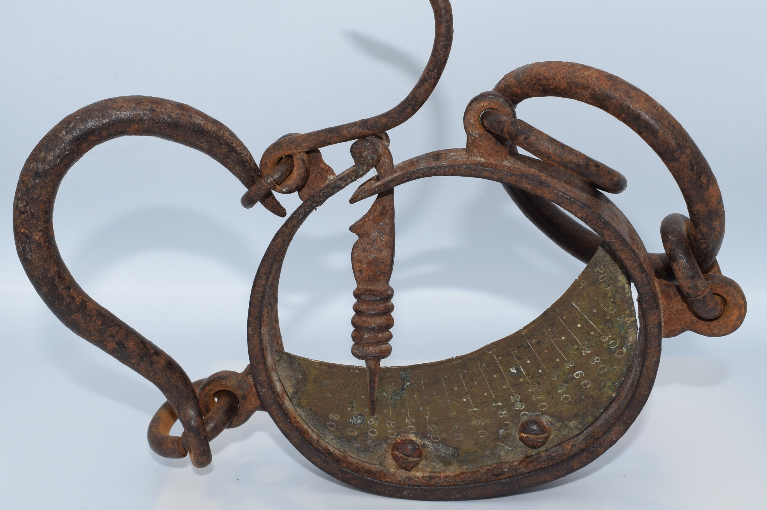 Antique Scales 1920s Bronze Iron/ Rare Vintage Antique Pocket Balance ...