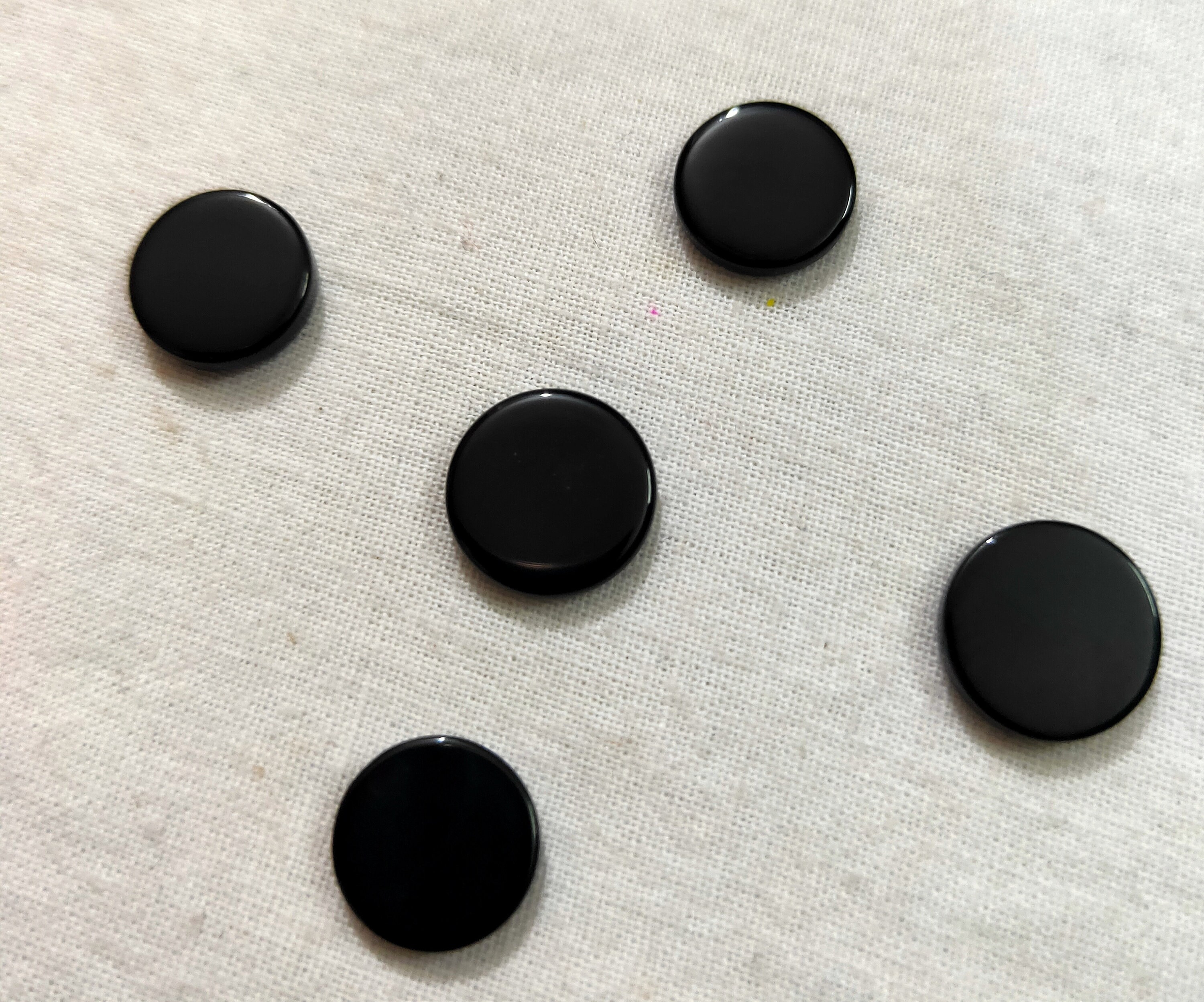 Buy Black Onyx Coin Cabochon Both Side Flat4mm to 30mm Size Online in ...