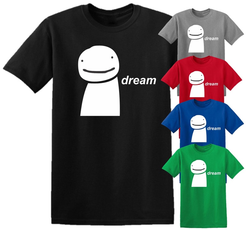 Dream T Shirt Youtuber Gamer Vlogger Birthday Gift Tee Kids | Etsy