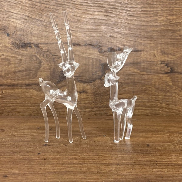 Plastic Reindeer - Etsy
