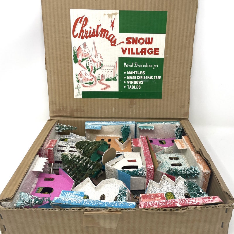 Putz House Christmas - Etsy