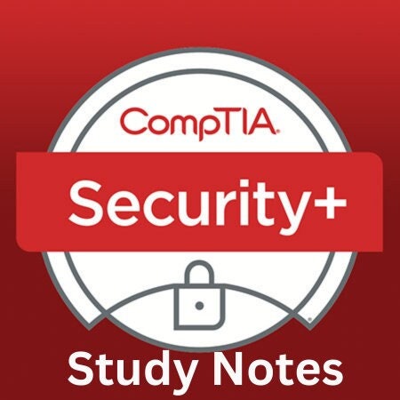 Comptia SY0-601 Security+ Study Notes for Your Exam Preparation - Etsy