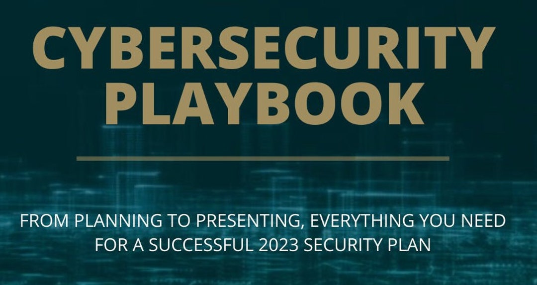 Fortify and Defend: A Comprehensive Cyber Security Playbook - Etsy