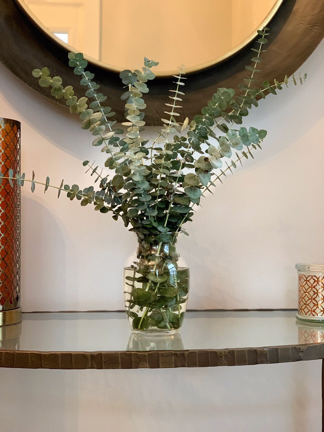 Fresh Eucalyptus Centerpiece Bundle: Eucalyptus Table Decor for Wedding ...