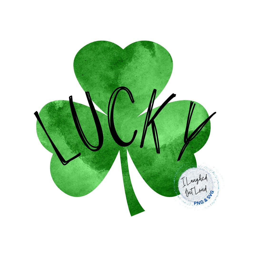 Lucky PNG | Lucky Shamrock PNG | Lucky St. Patricks Day PNG | Shamrock ...