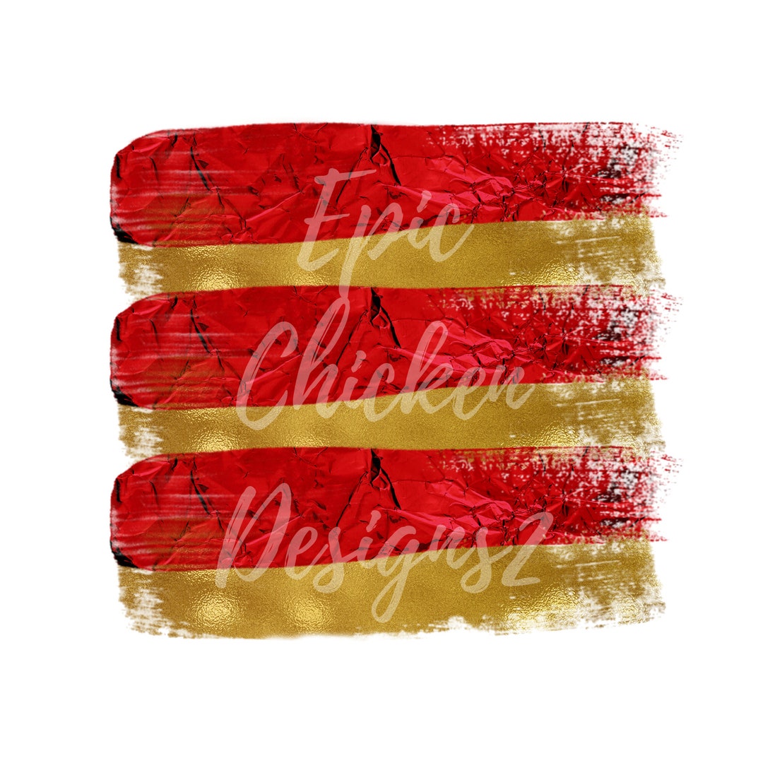 Red & Gold Brush Strokes PNG | Christmas Brush Strokes | Brush Strokes ...