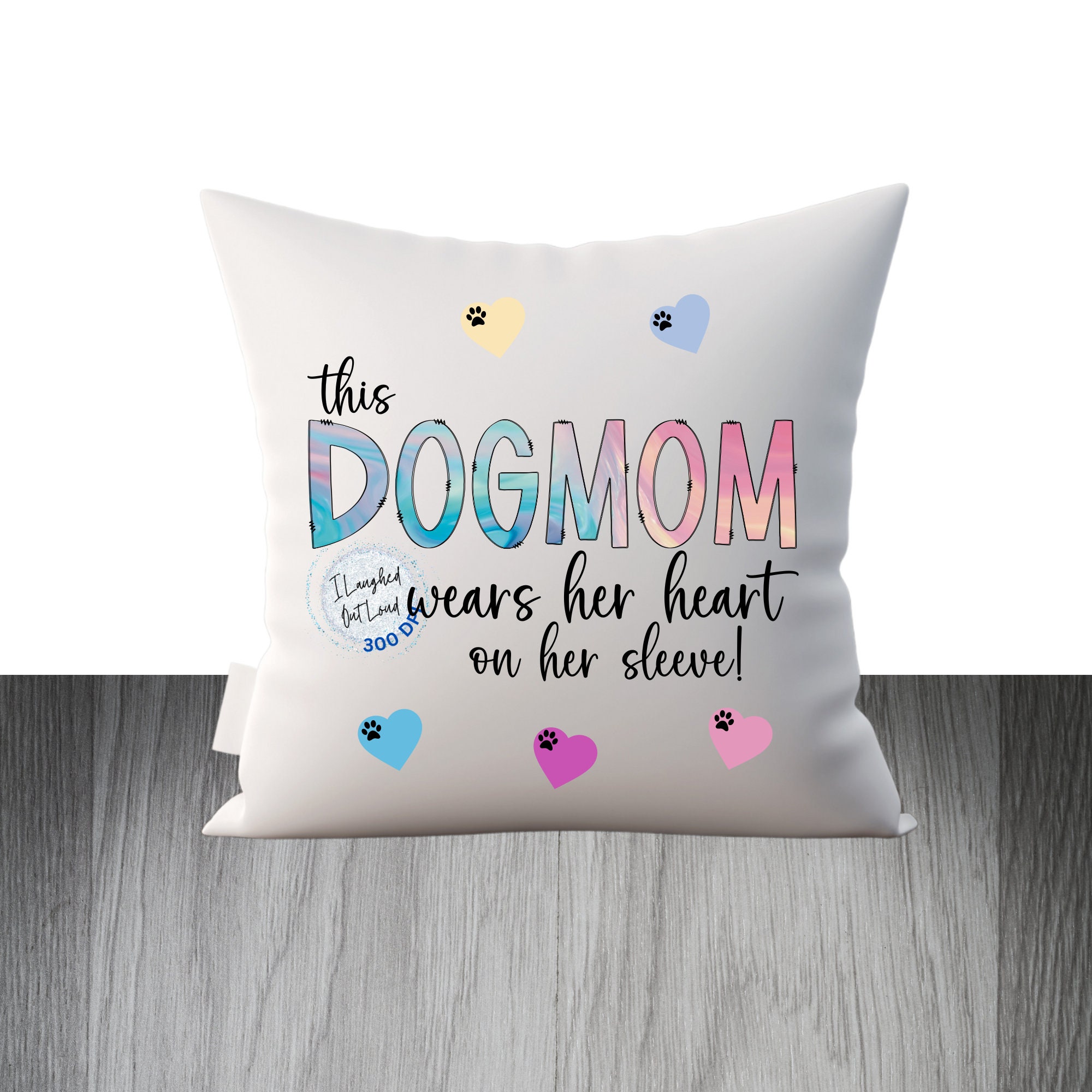 This Dog Mom Wears Her Heart on Her Sleeve PNG & SVG, Dog Mom PNG, Dog ...