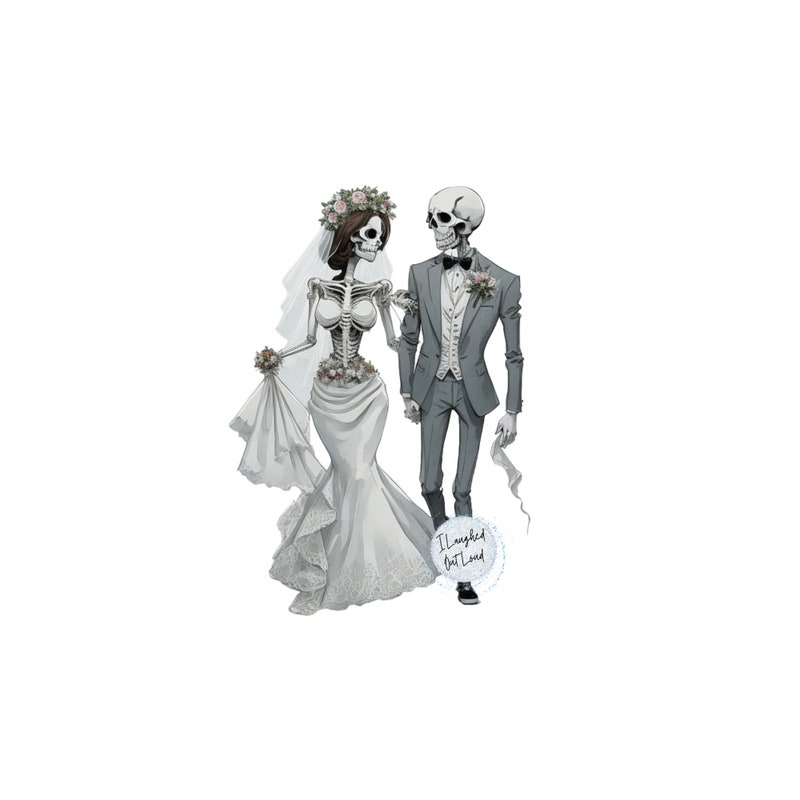 Skeleton Bride Groom - Etsy