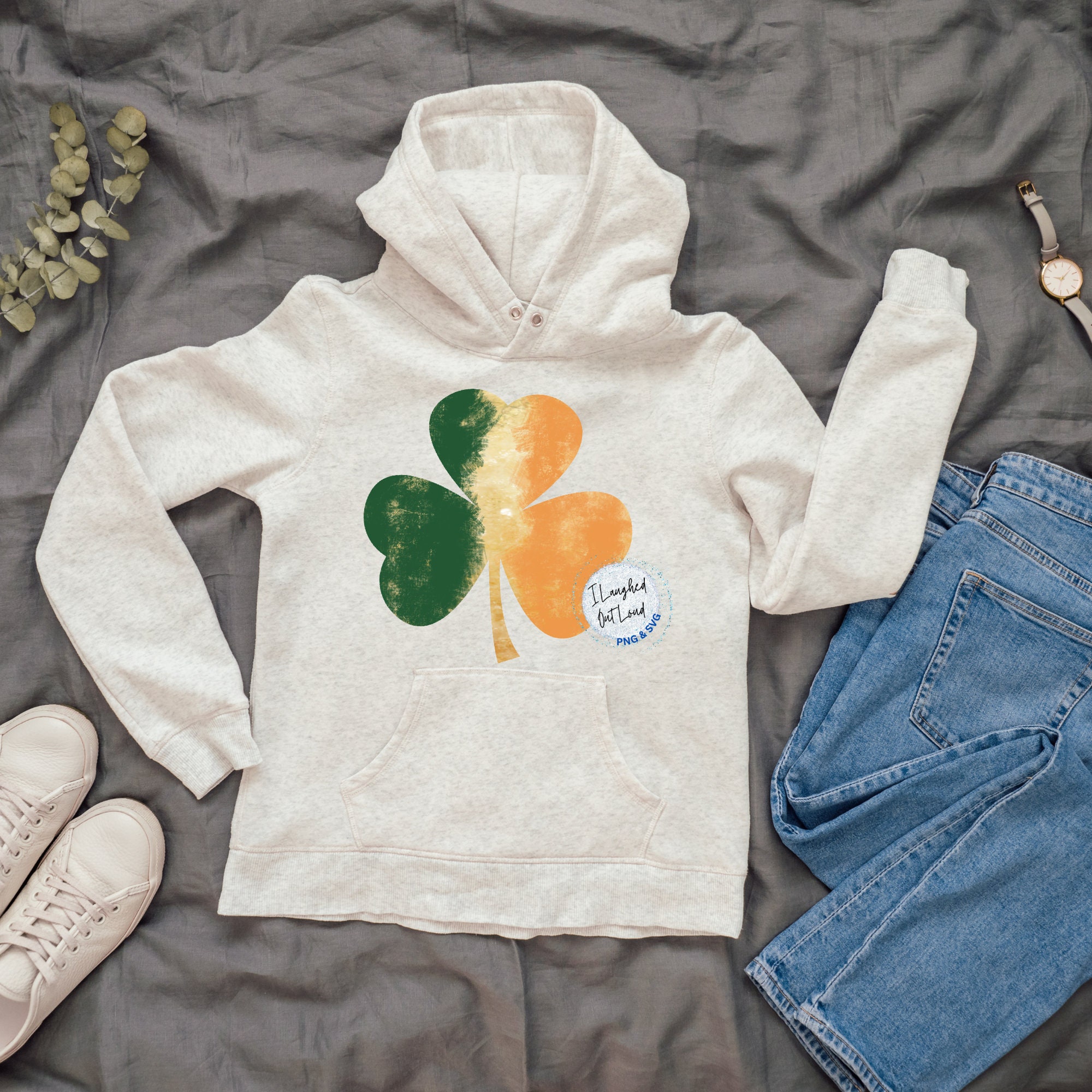 Irish Flag Shamrock PNG, Irish Flag Shamrock SVG, St. Patrick's Day Svg ...