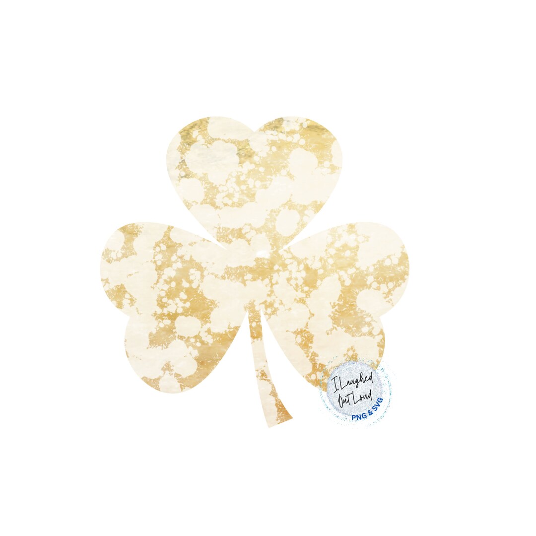 Distressed Shamrock PNG | St. Patrick's PNG | Lucky Shamrock PNG ...