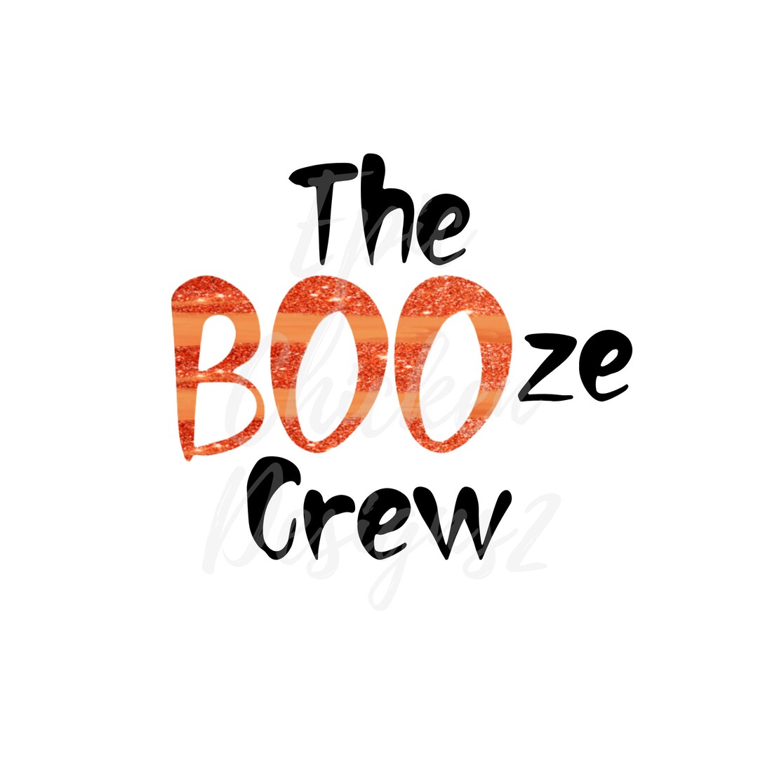 The Booze Crew Sublimation PNG 1 - Etsy