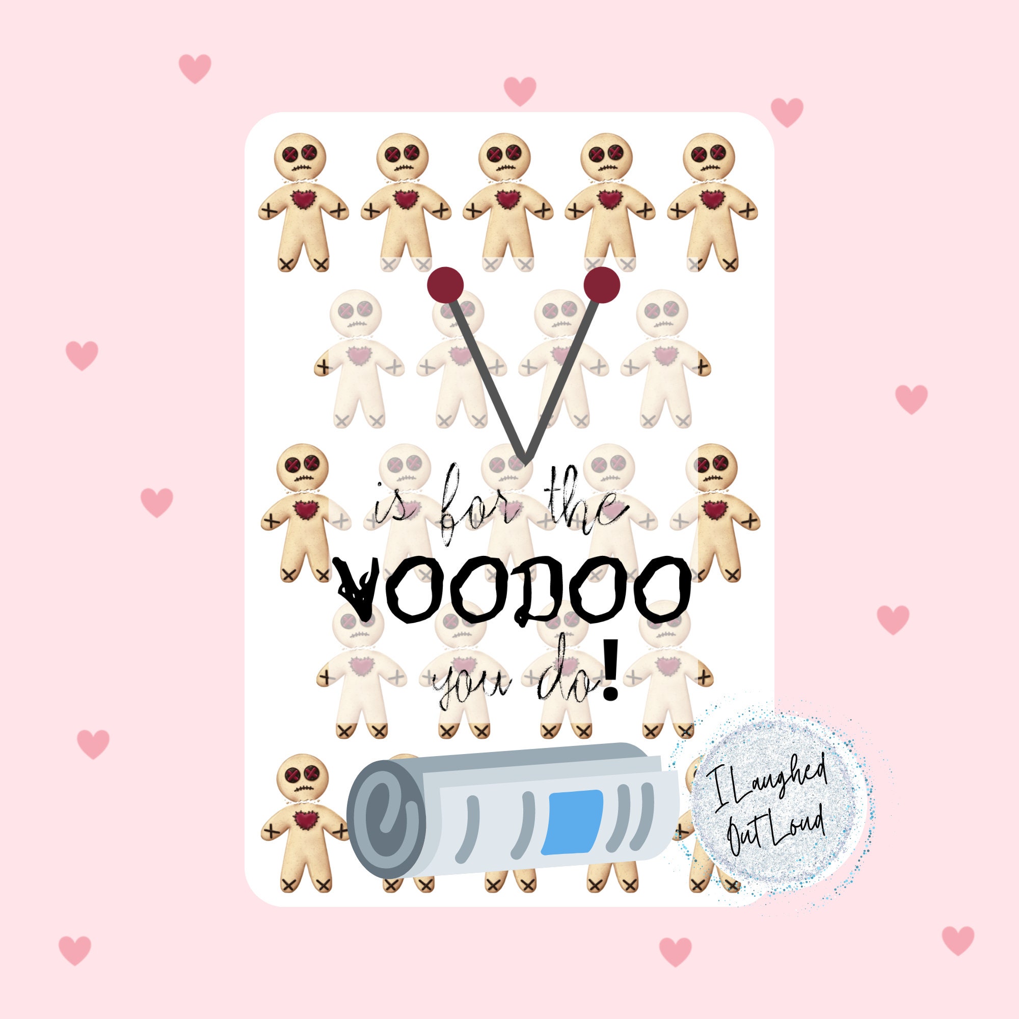 V is for Voodoo PNG Voodoo PNG Voodoo Valentine PNG Funny Valentine's ...
