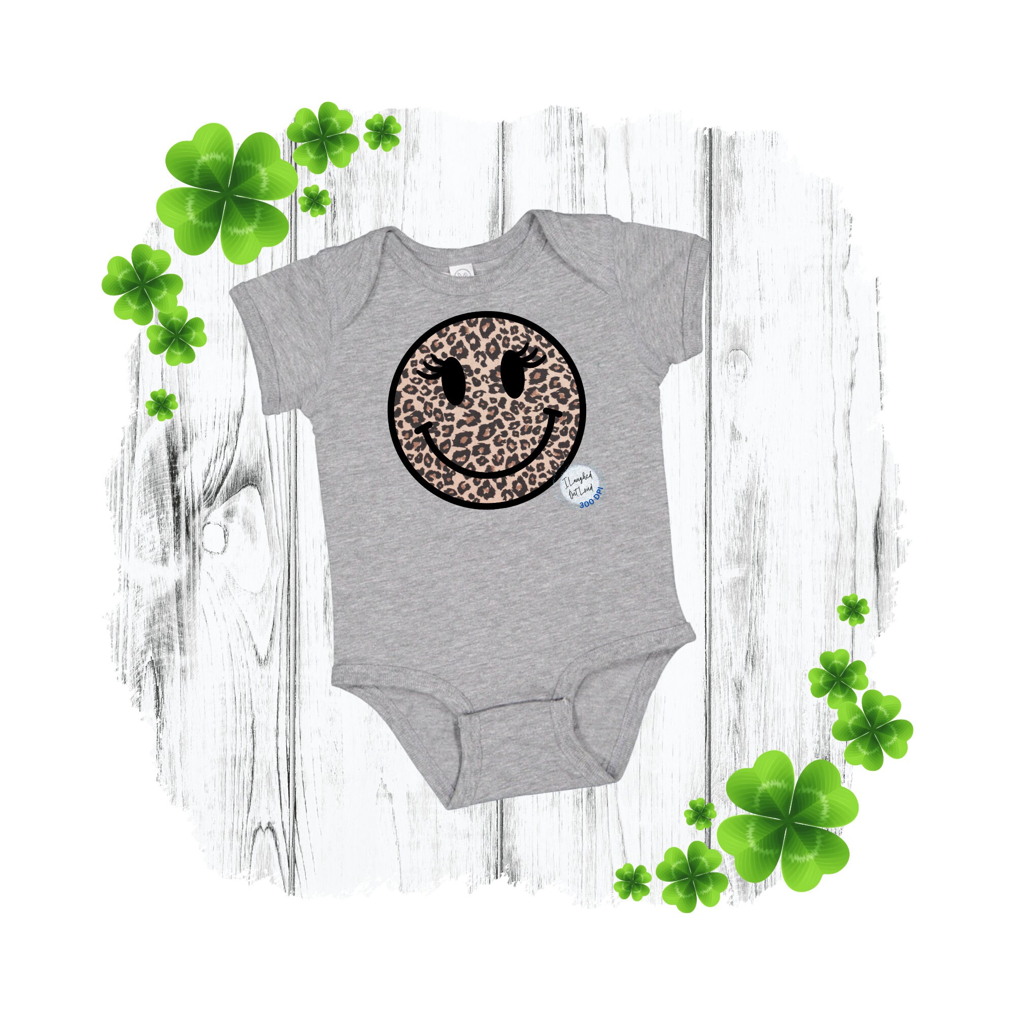 Leopard Smiley Face PNG, Leopard Smiley Face PNG, Cricut Cut File ...