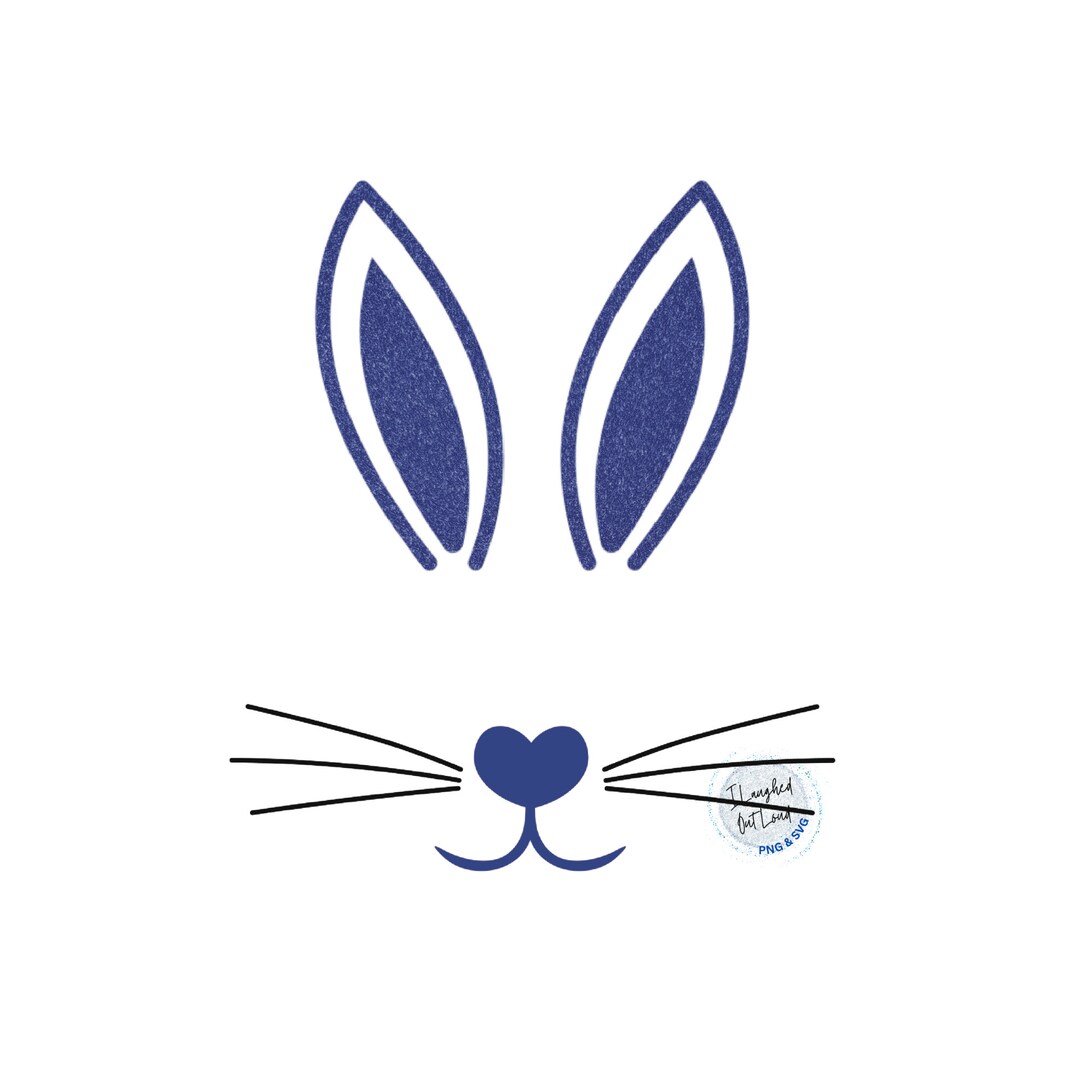 Easter Bunny Monogram PNG | Easter Bunny PNG | Easter Monogram PNG ...