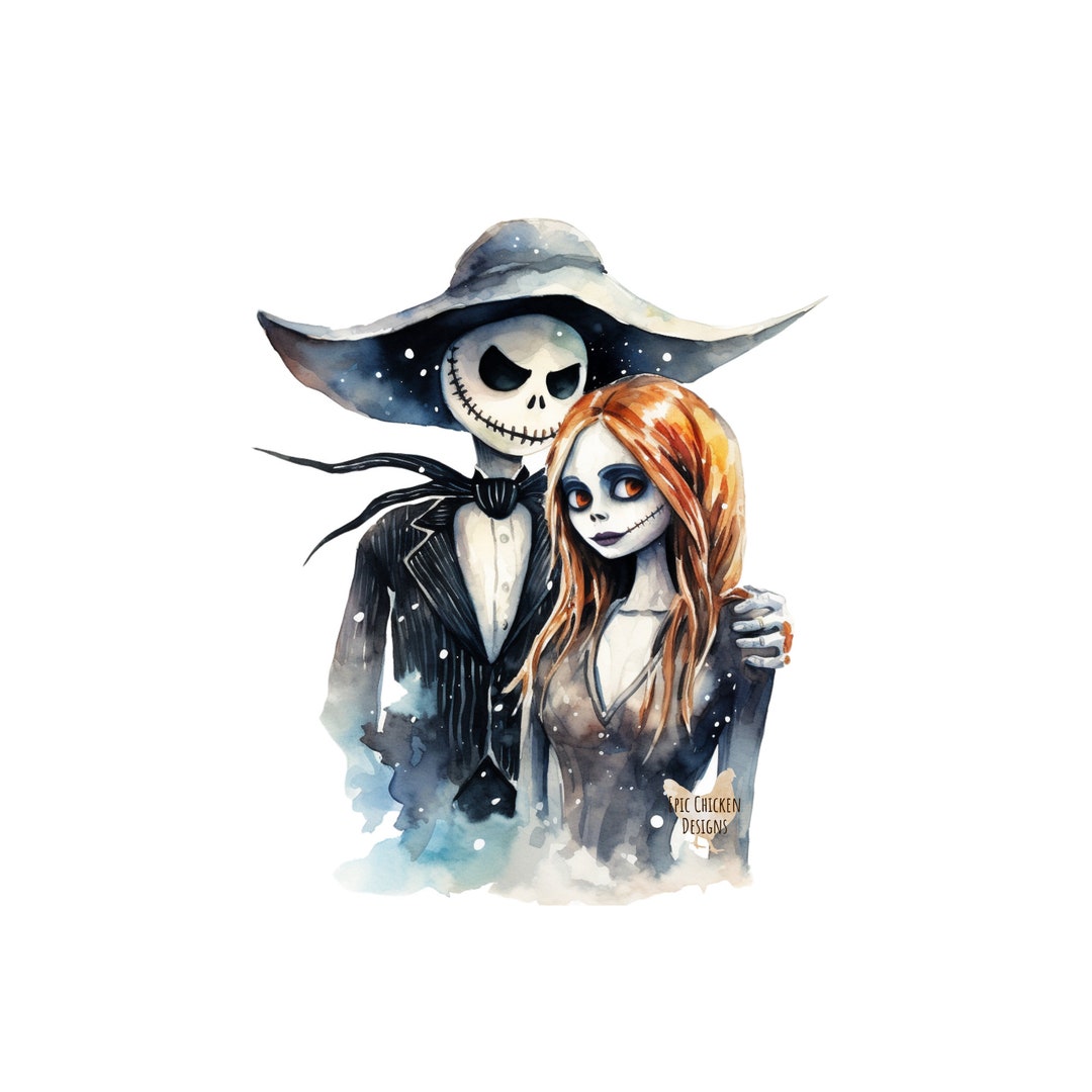 Jack & Sally Skelleton PNG Jack Skeleton PNG Skelleton PNG - Etsy