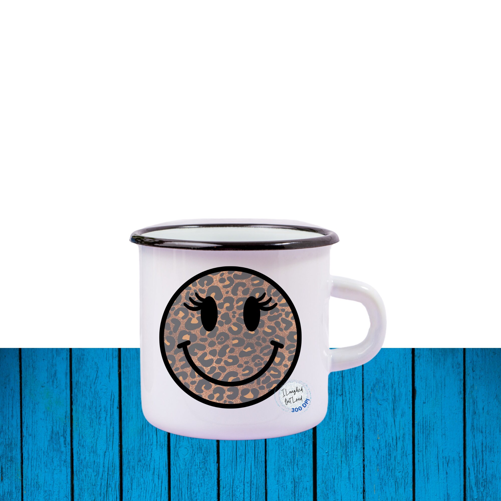 Leopard Smiley Face PNG, Leopard Smiley Face PNG, Cricut Cut File ...