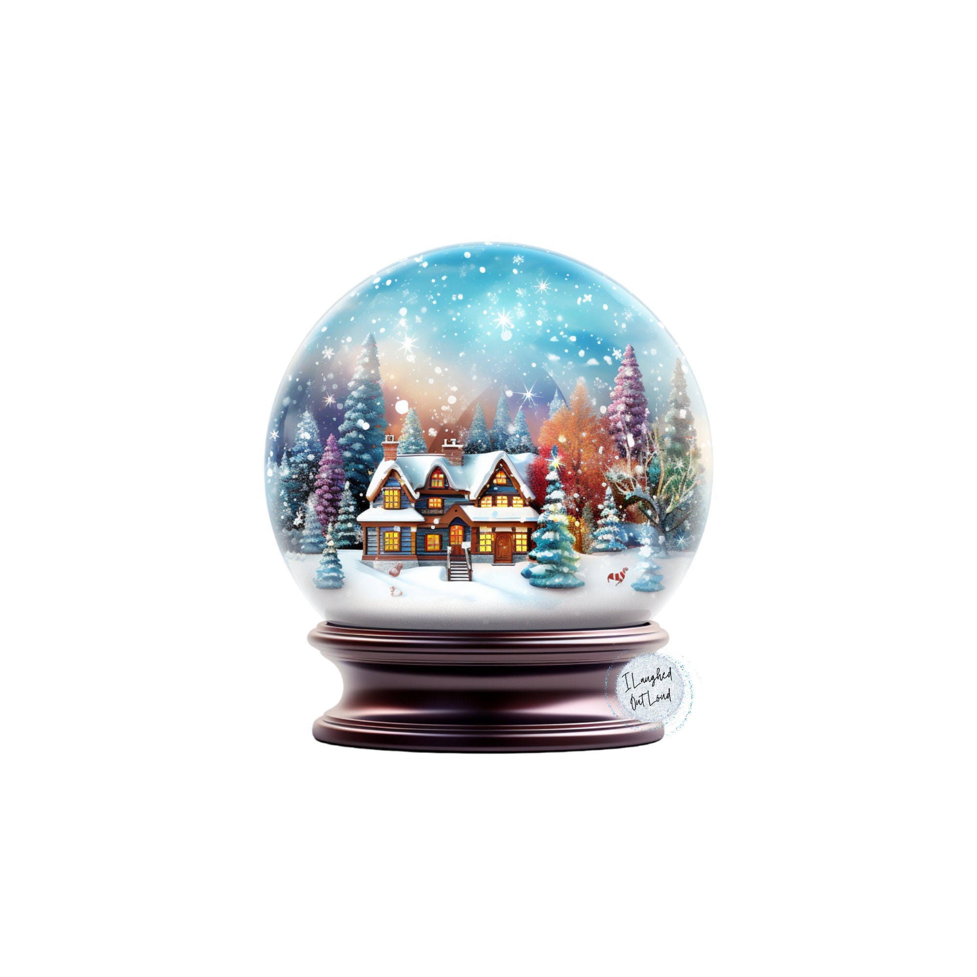 Snow Globe PNG Winter Snow Glob PNG Winter Snow Globe Scene PNG Winter ...