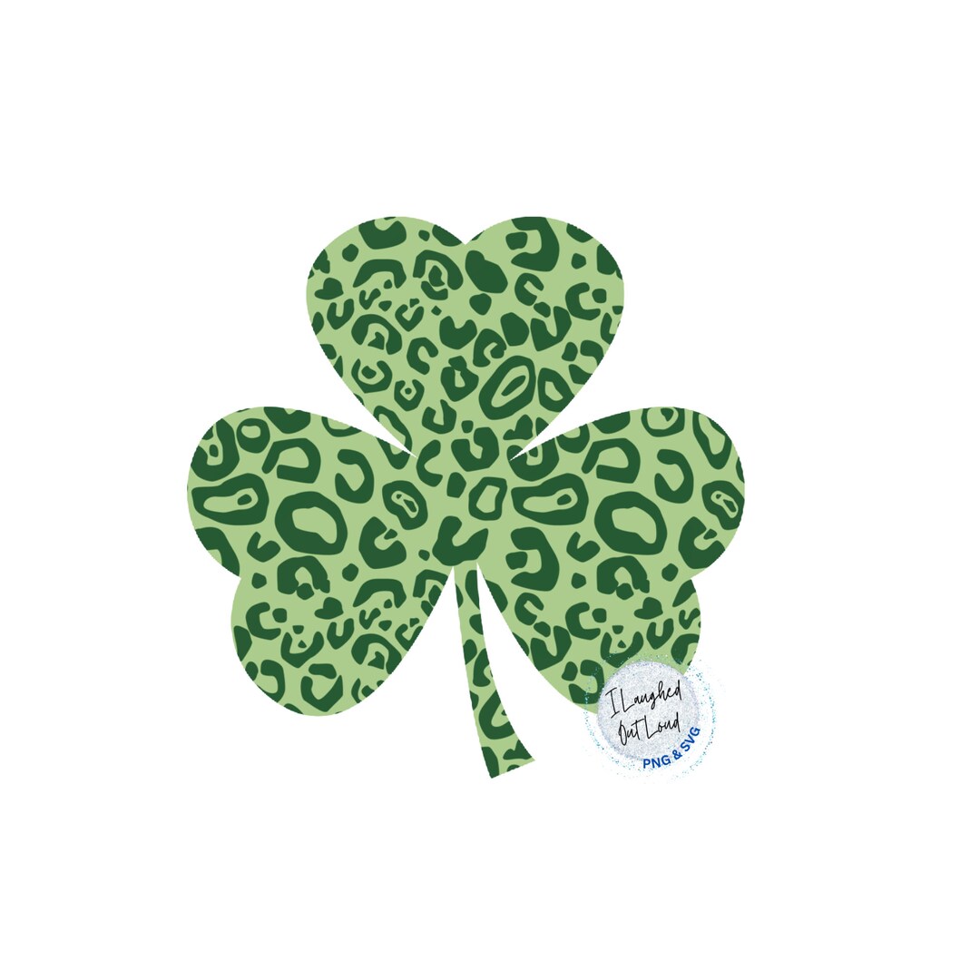 Green Leopard Shamrock PNG | Leopard Shamrock PNG | St. Patrick's PNG ...