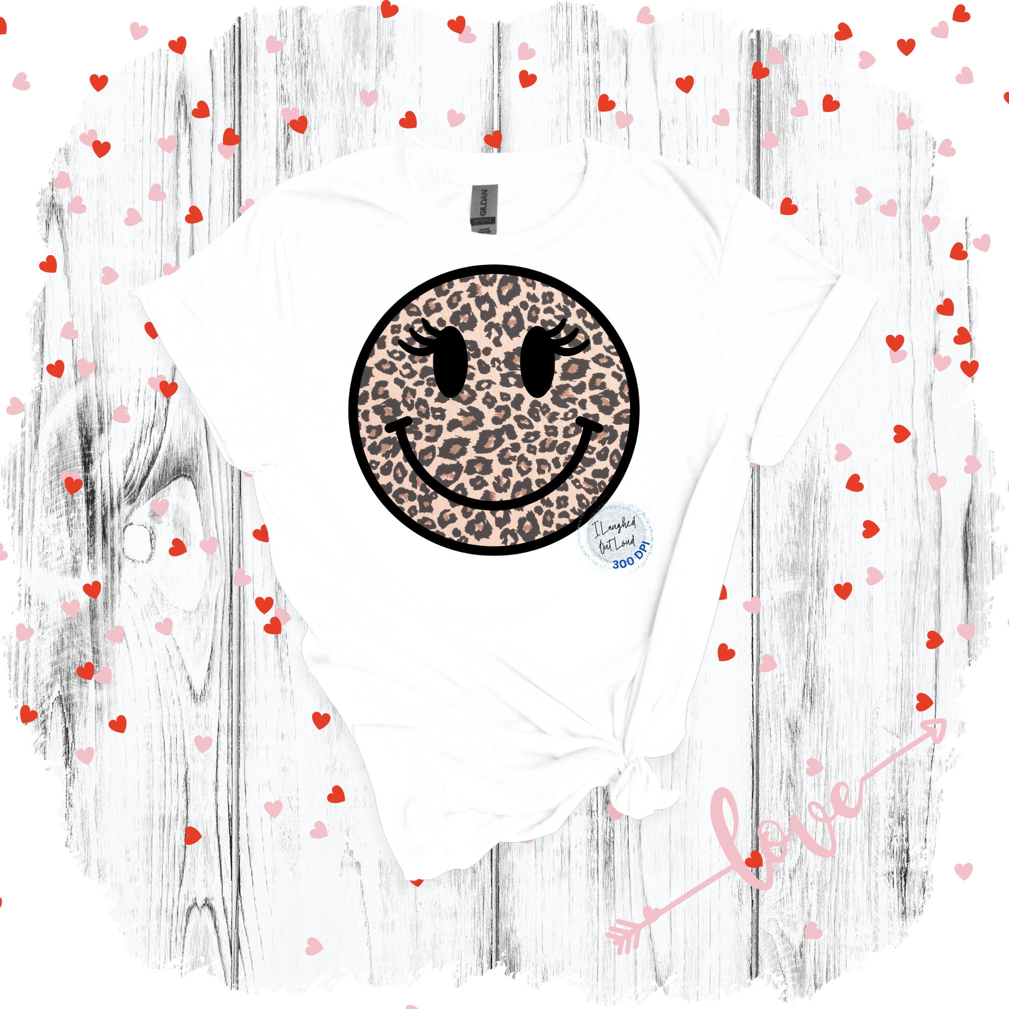 Leopard Smiley Face PNG, Leopard Smiley Face PNG, Cricut Cut File ...