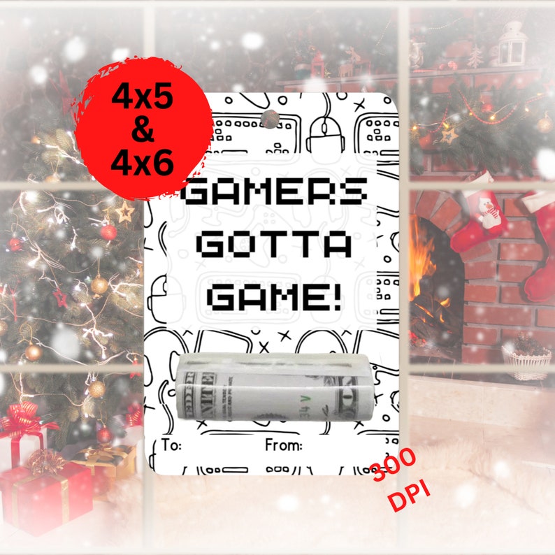 Gamer's Gotta Game PNG | Gamer PNG | Gamer Card | Gamer Birthday Card ...