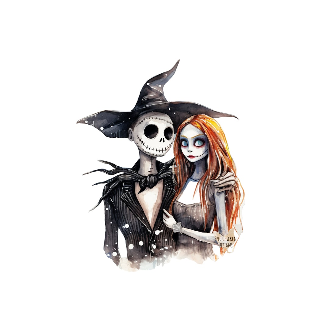 Jack & Sally Skelleton PNG | Jack Skeleton PNG | Skelleton PNG ...