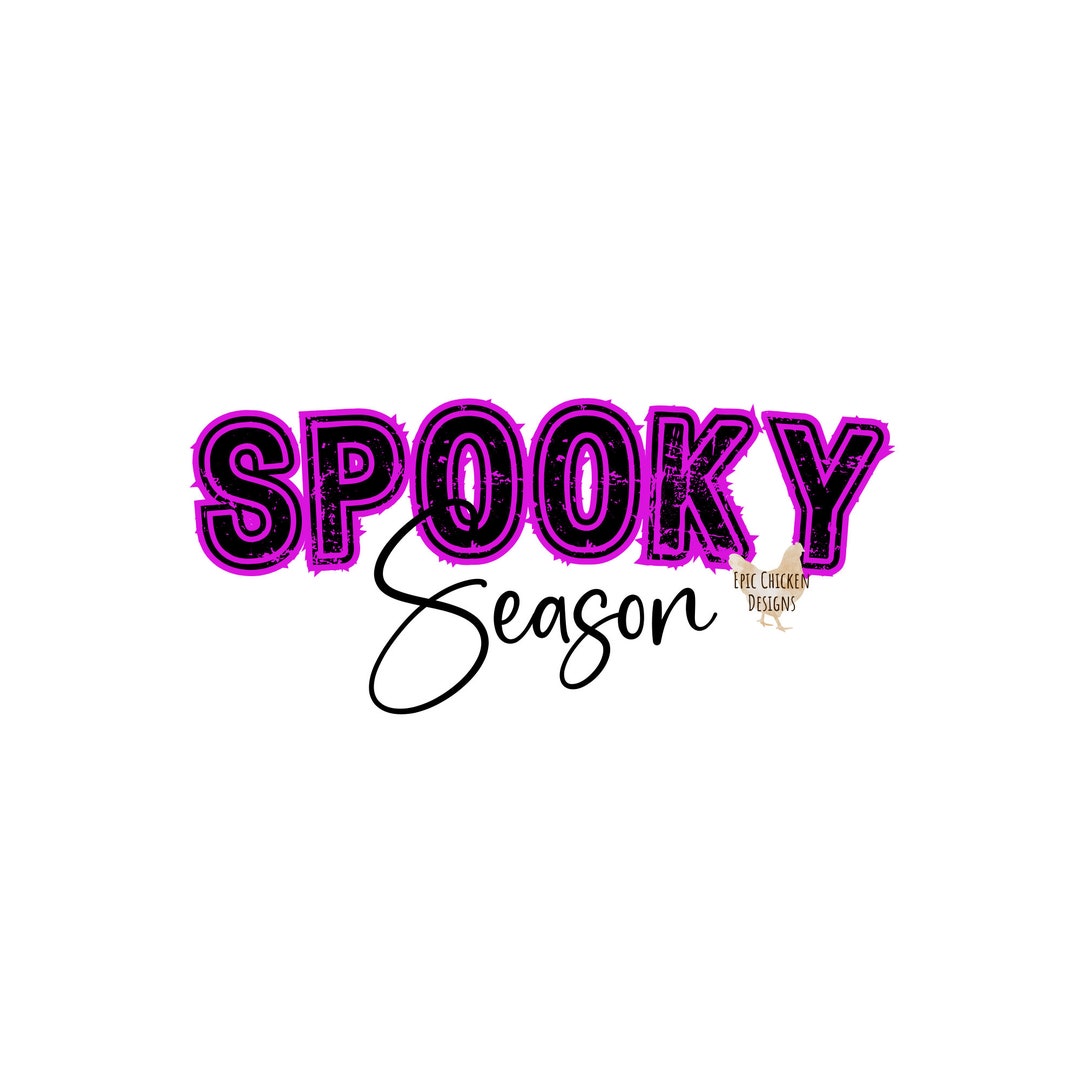 Spooky Season PNG | Spooky Season Grunge PNG | Fall Png | Spooky ...
