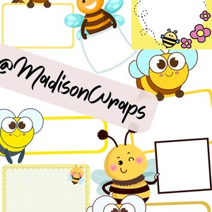 Bumble Bee, Honey Bee Cute Classroom Animated Themed Digital Download ...